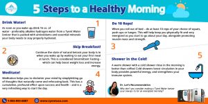 5 Steps to a Healthy Morning Routine - TyentUSA Water Ionizer Health Blog
